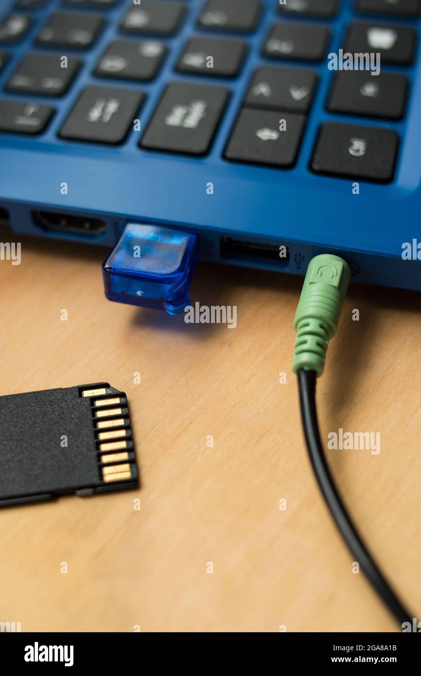 Usb a cables hi-res stock photography and images - Alamy