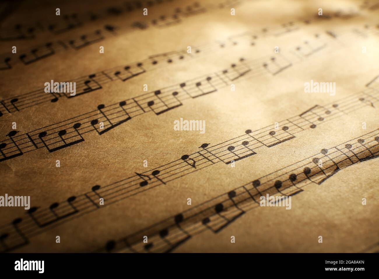 Music sheet background Stock Photo - Alamy
