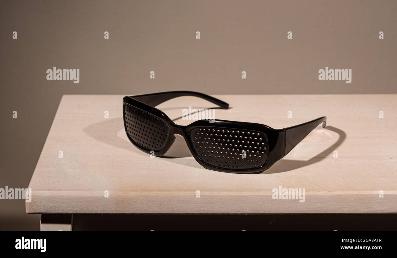 Stenopeic glasses hi-res stock photography and images - Alamy