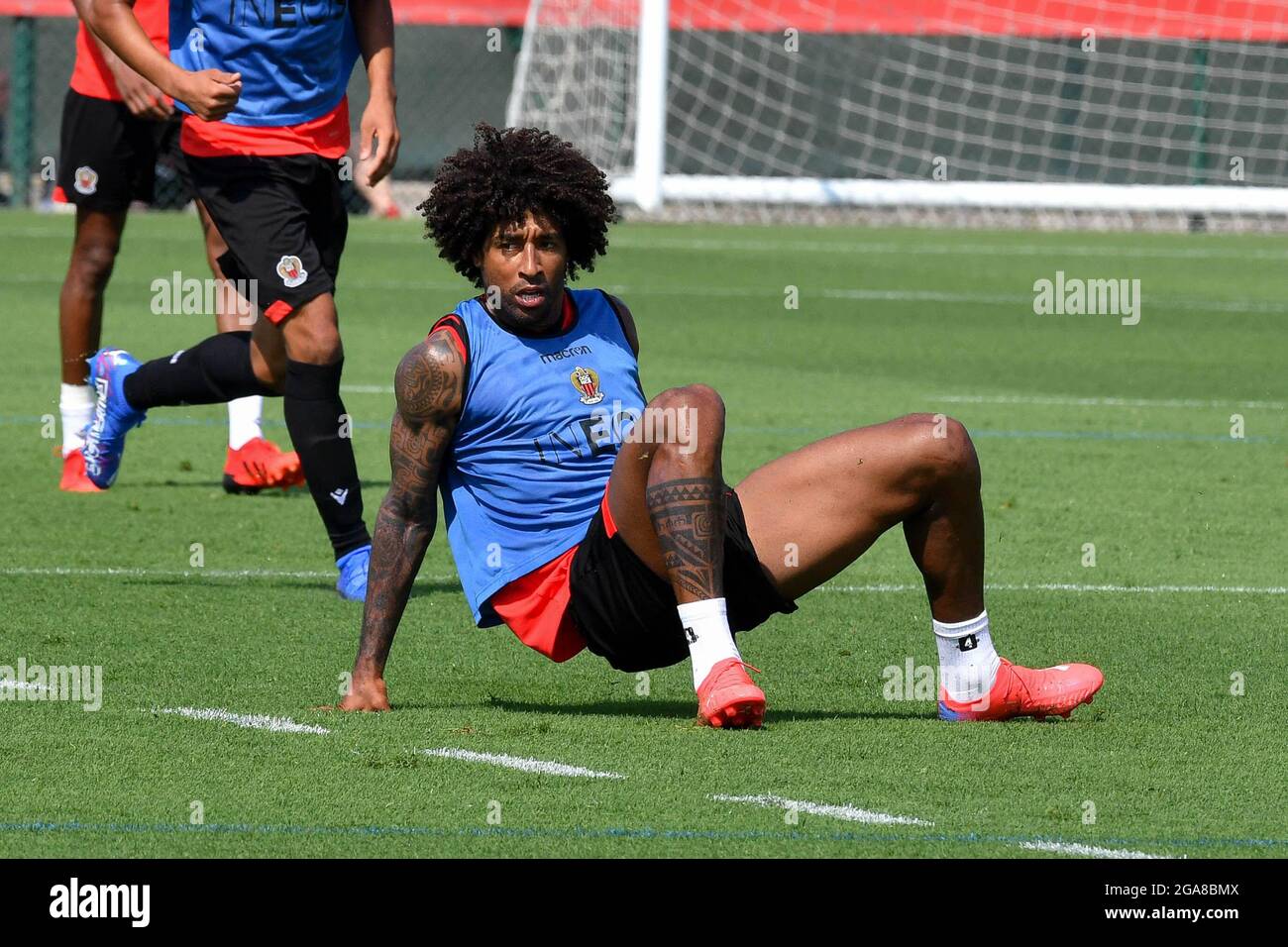 Dante Bonfim Costa Santos - Training of the OGC Nice football team at ...