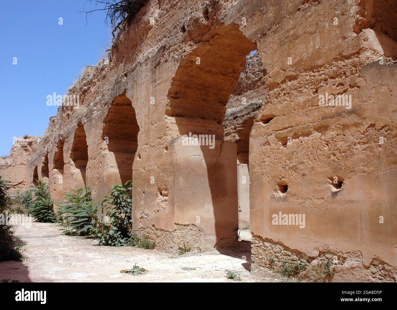 Architecture of the old town of Meknes in Morocco Stock Photo - Alamy