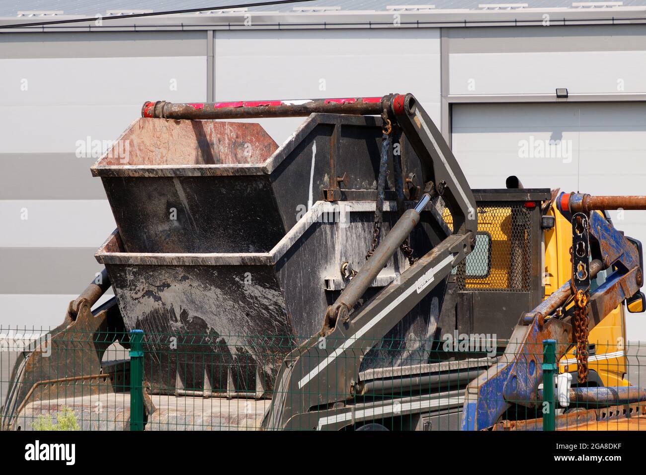 Construction Waste Containers High Resolution Stock Photography and ...