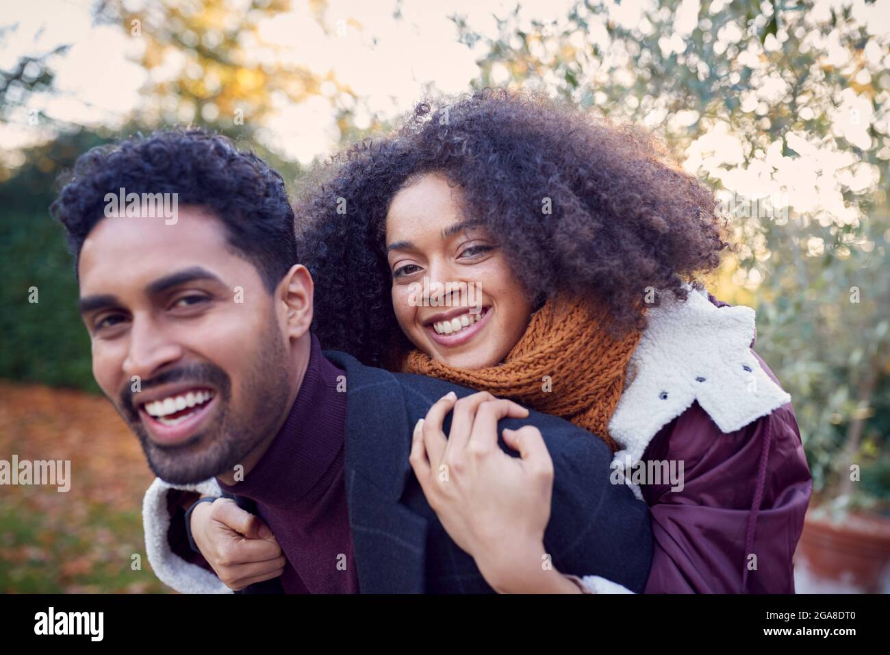 Indian couple hugging in front hi-res stock photography and images - Alamy