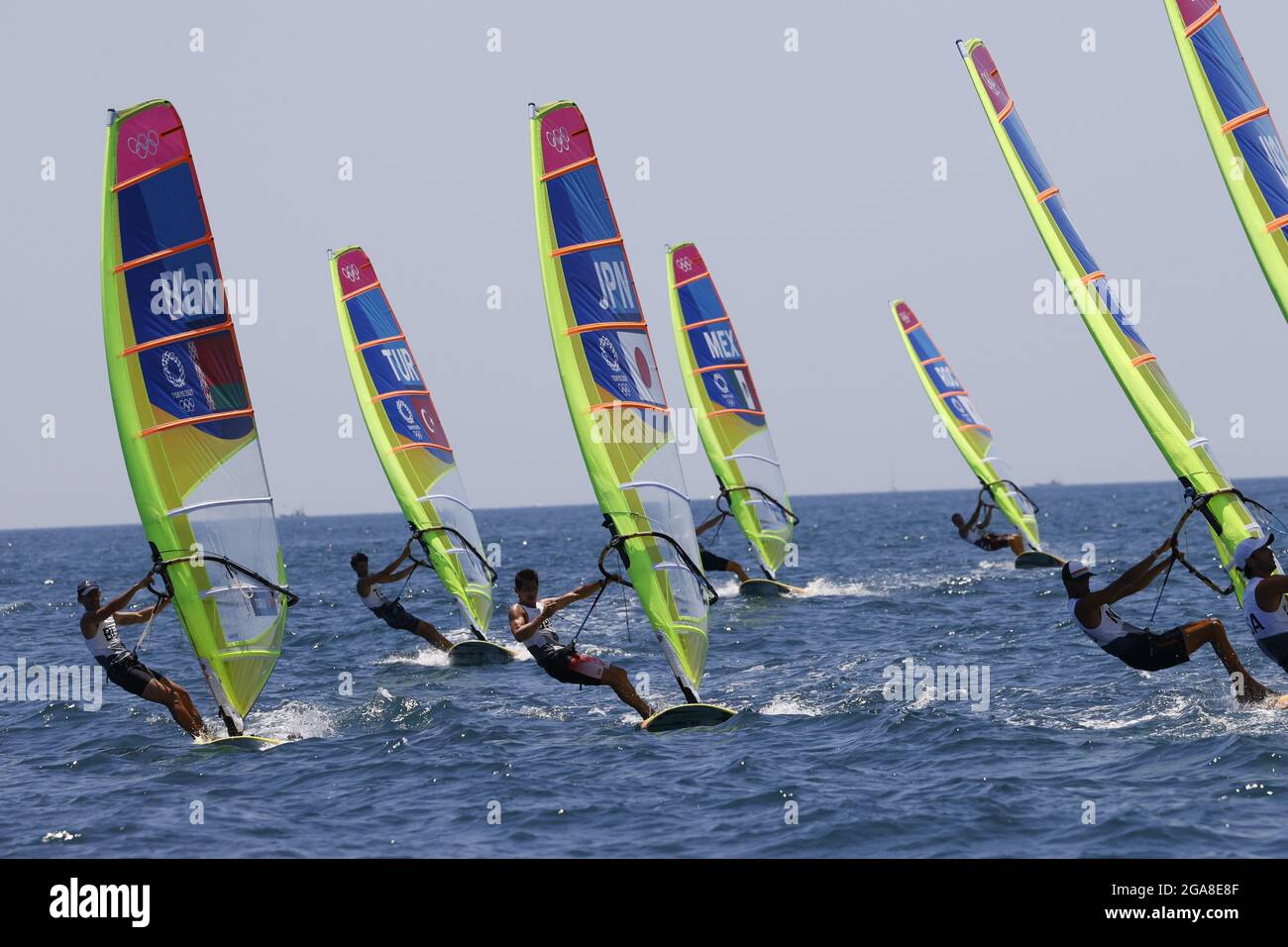 Illustration during the Olympic Games Tokyo 2020, Sailing Men's ...