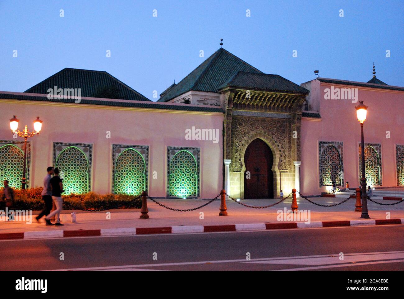 Architecture of the old town of Meknes in Morocco Stock Photo - Alamy