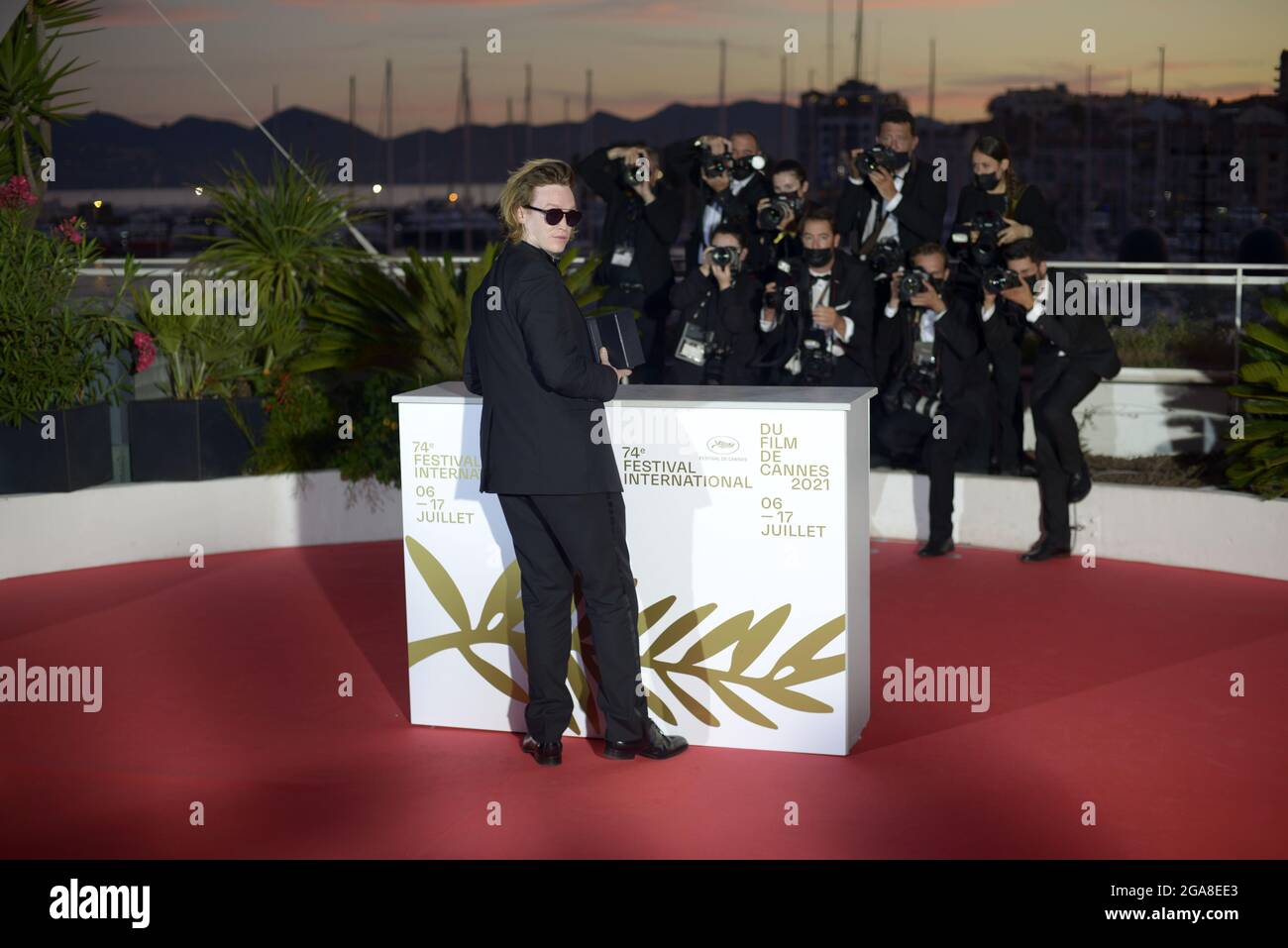 PALME D'OR of the 74th Cannes Film Festival 2021 Stock Photo - Alamy