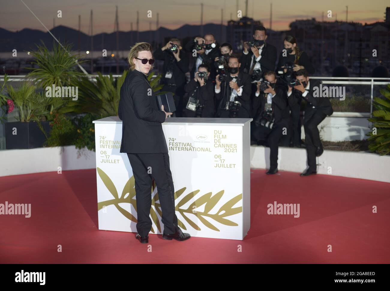 PALME D'OR of the 74th Cannes Film Festival 2021 Stock Photo - Alamy