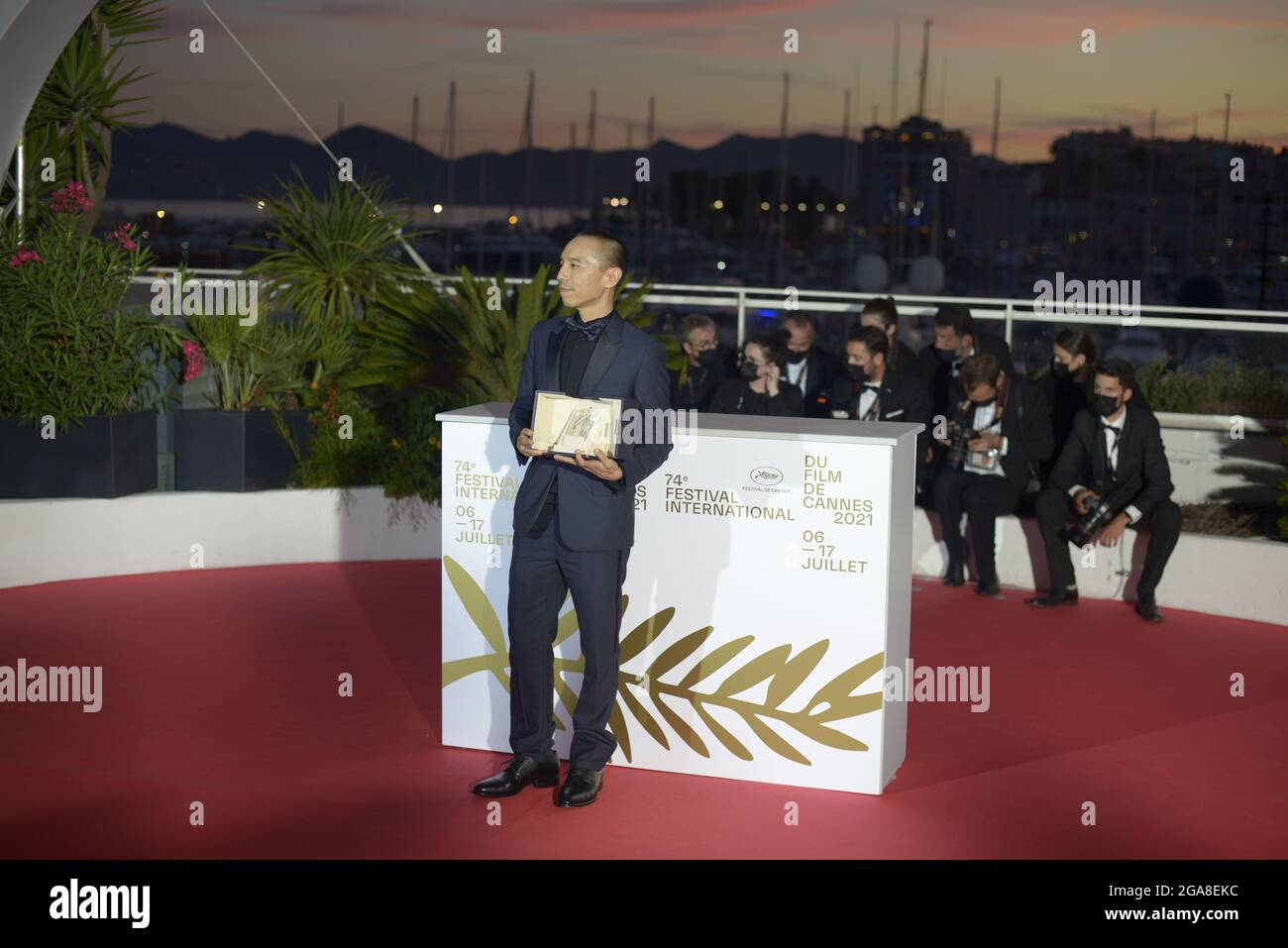 PALME D'OR of the 74th Cannes Film Festival 2021 Stock Photo - Alamy