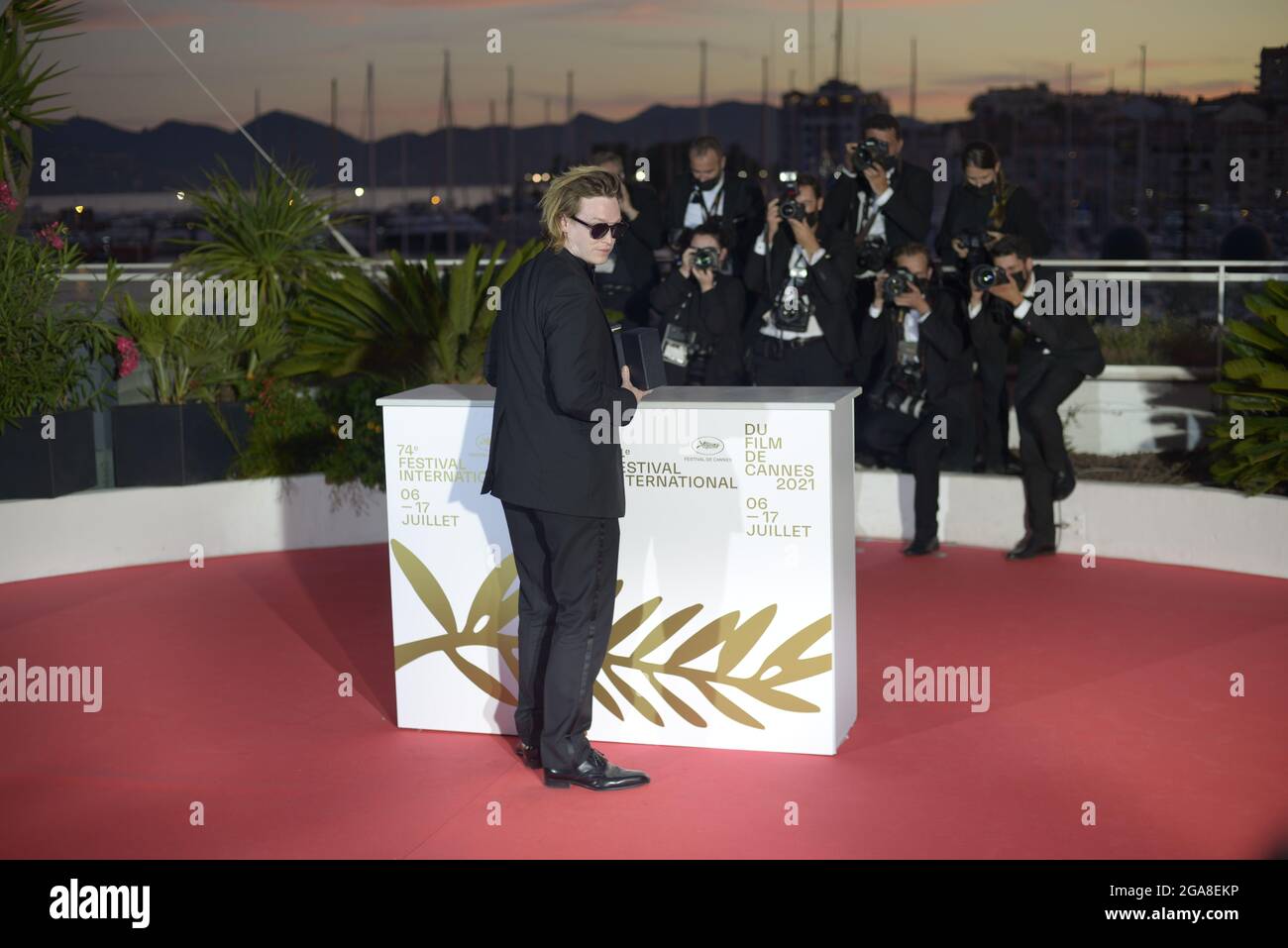 PALME D'OR of the 74th Cannes Film Festival 2021 Stock Photo - Alamy