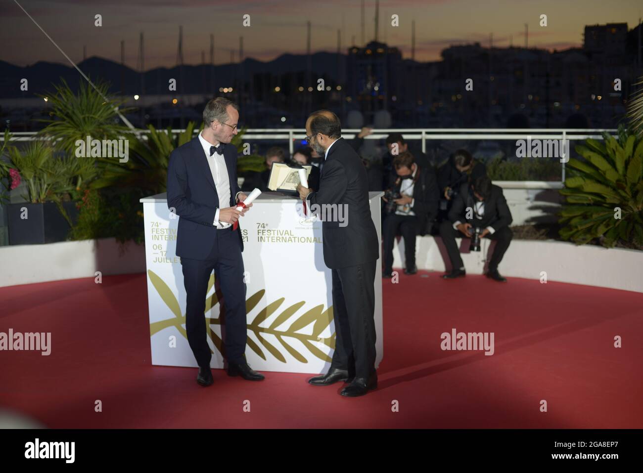PALME D'OR of the 74th Cannes Film Festival 2021 Stock Photo - Alamy