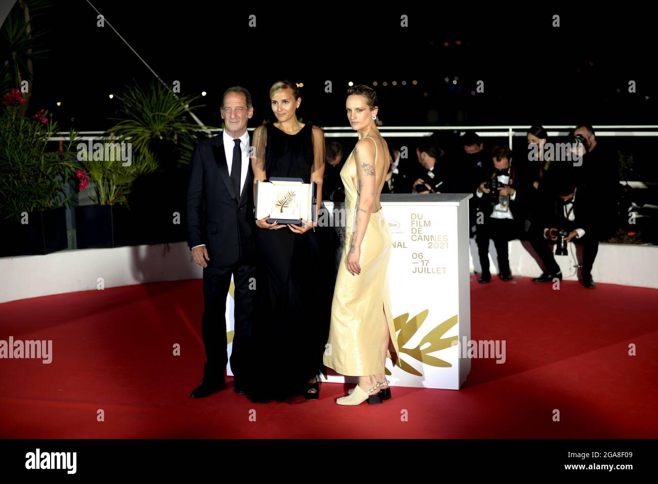 PALME D'OR of the 74th Cannes Film Festival 2021 Stock Photo - Alamy