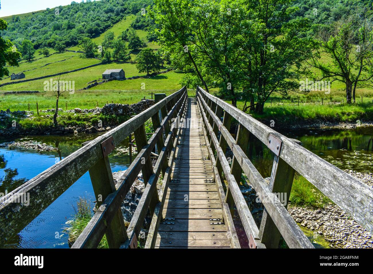 Bridge to the Yorkshire Dales Stock Photo - Alamy