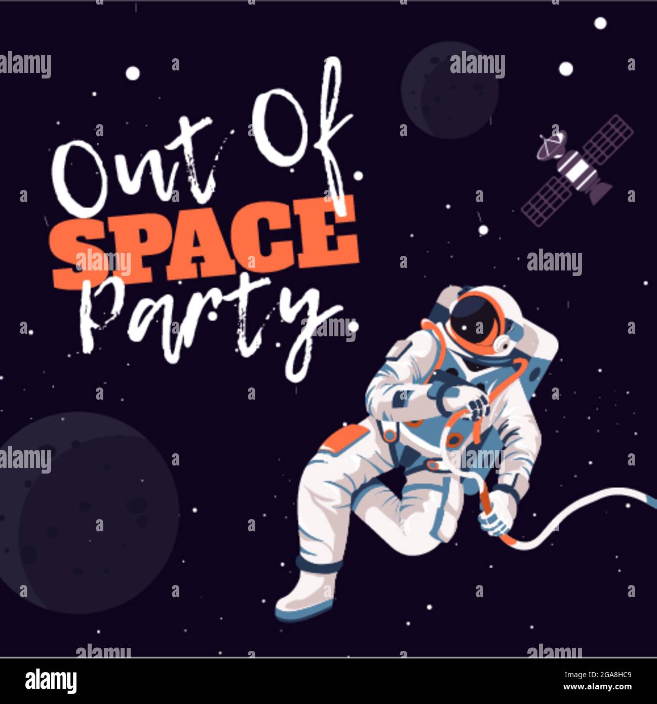 Out of space, galaxy and universe exploration Stock Vector Image & Art ...