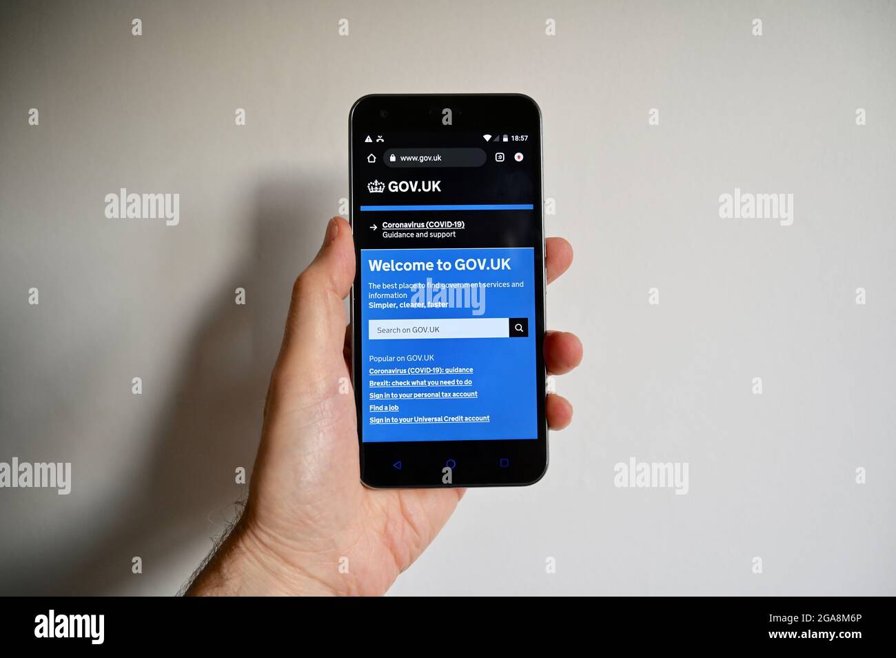 Gov uk app hi-res stock photography and images - Alamy