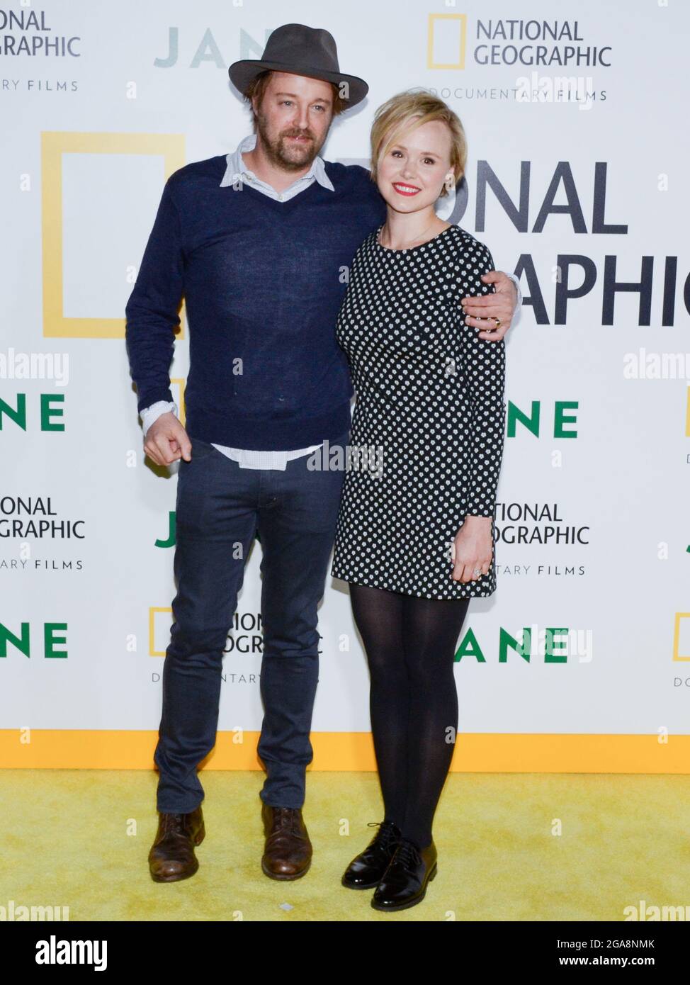 October 9, 2017, Hollywood, California, USA: Joshua Leonard and Alison ...