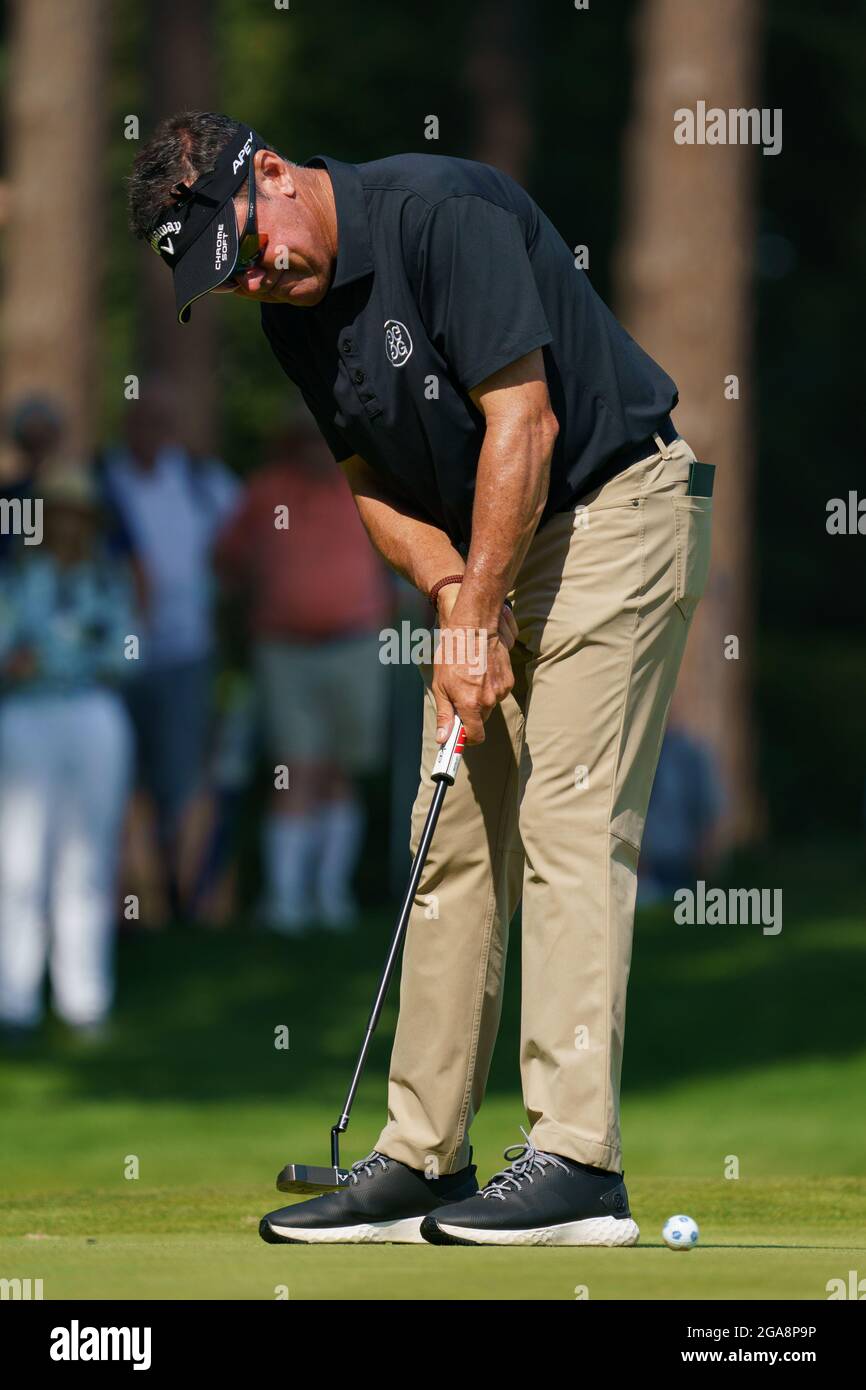 Professional golfer Rich Beem of the USA Stock Photo - Alamy
