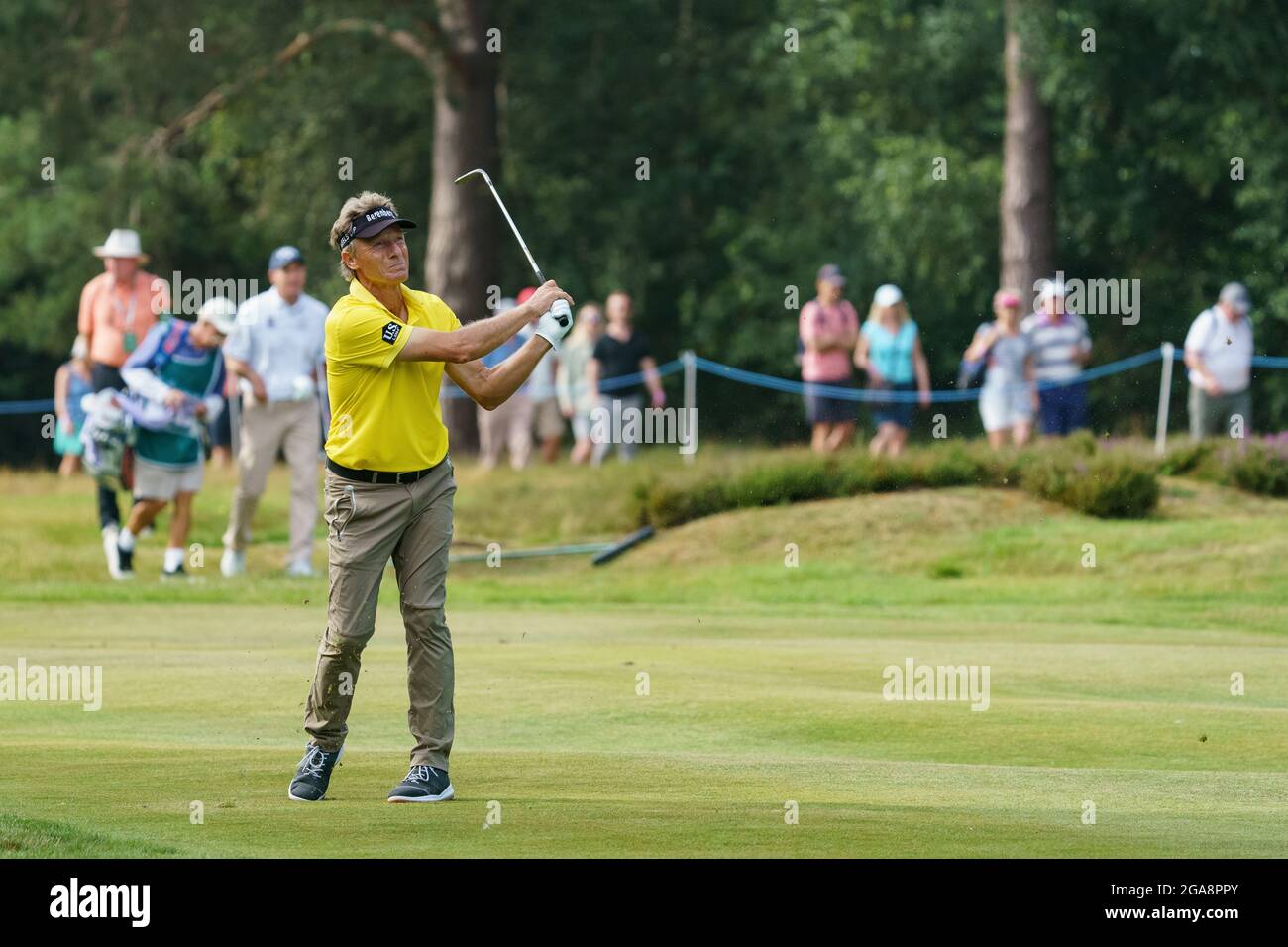 Professional golfer Bernhard Langer Stock Photo - Alamy