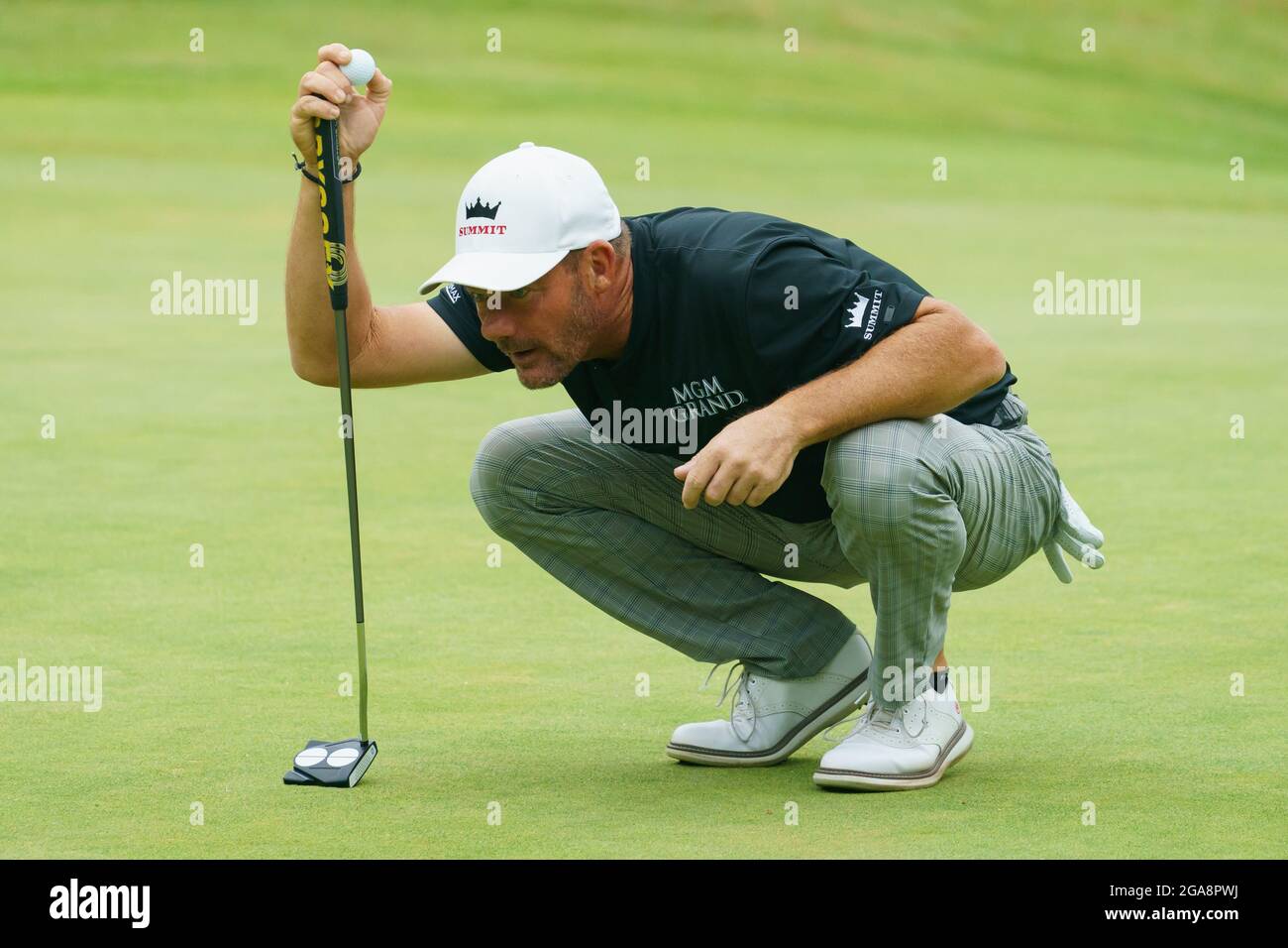 Professional golfer Alex Cejka of Germany Stock Photo - Alamy