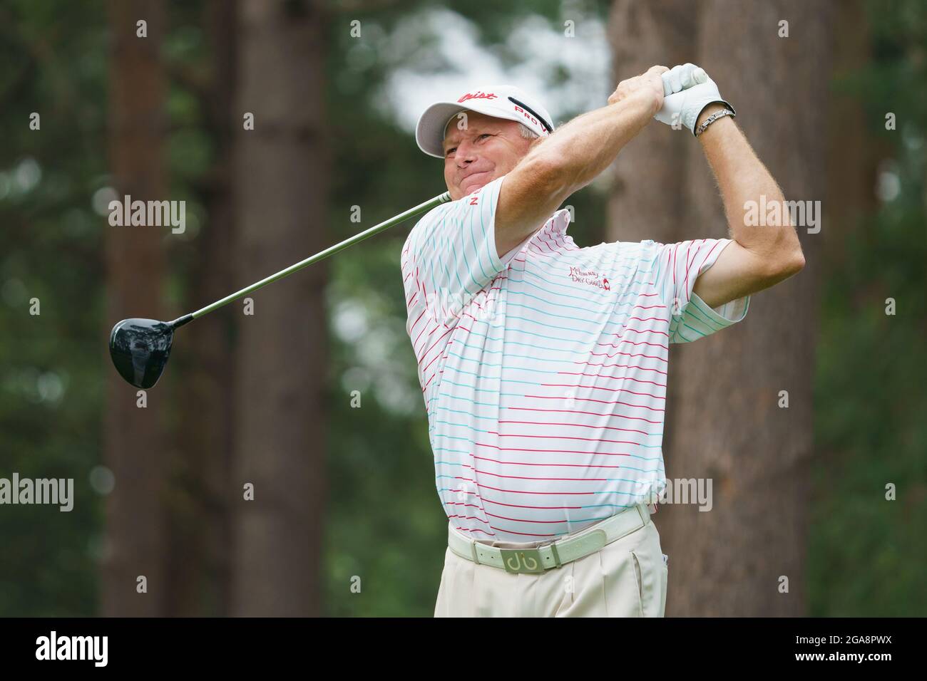 Professional golfer Woody Austin of the USA Stock Photo - Alamy