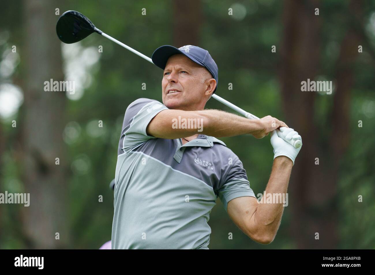 Professional golfer Peter Fowler of France Stock Photo - Alamy