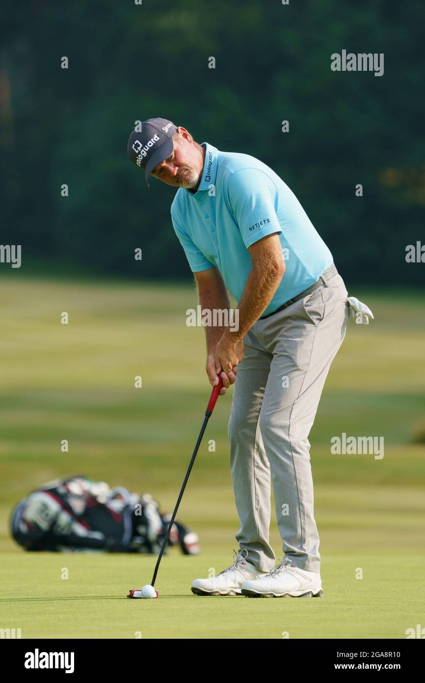 American golfer Jerry Kelly Stock Photo - Alamy