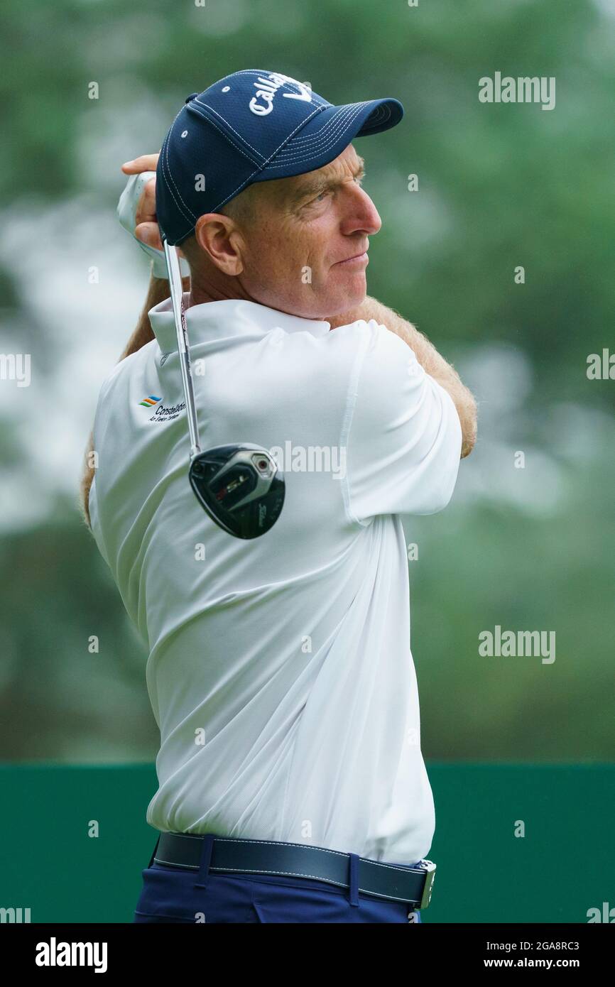 Professional golfer Jim Furyk of the USA Stock Photo - Alamy
