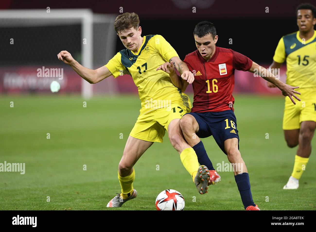 Connor METCALFE (AUS) Pedri GONZALEZ (ESP) during the Olympic Games ...
