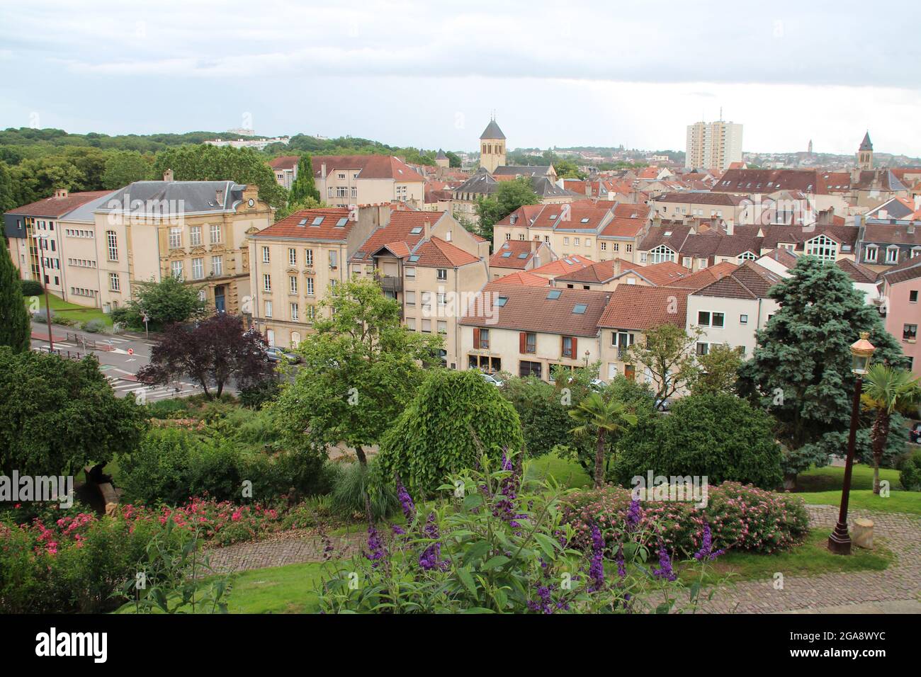 city of metz in lorraine (france Stock Photo - Alamy