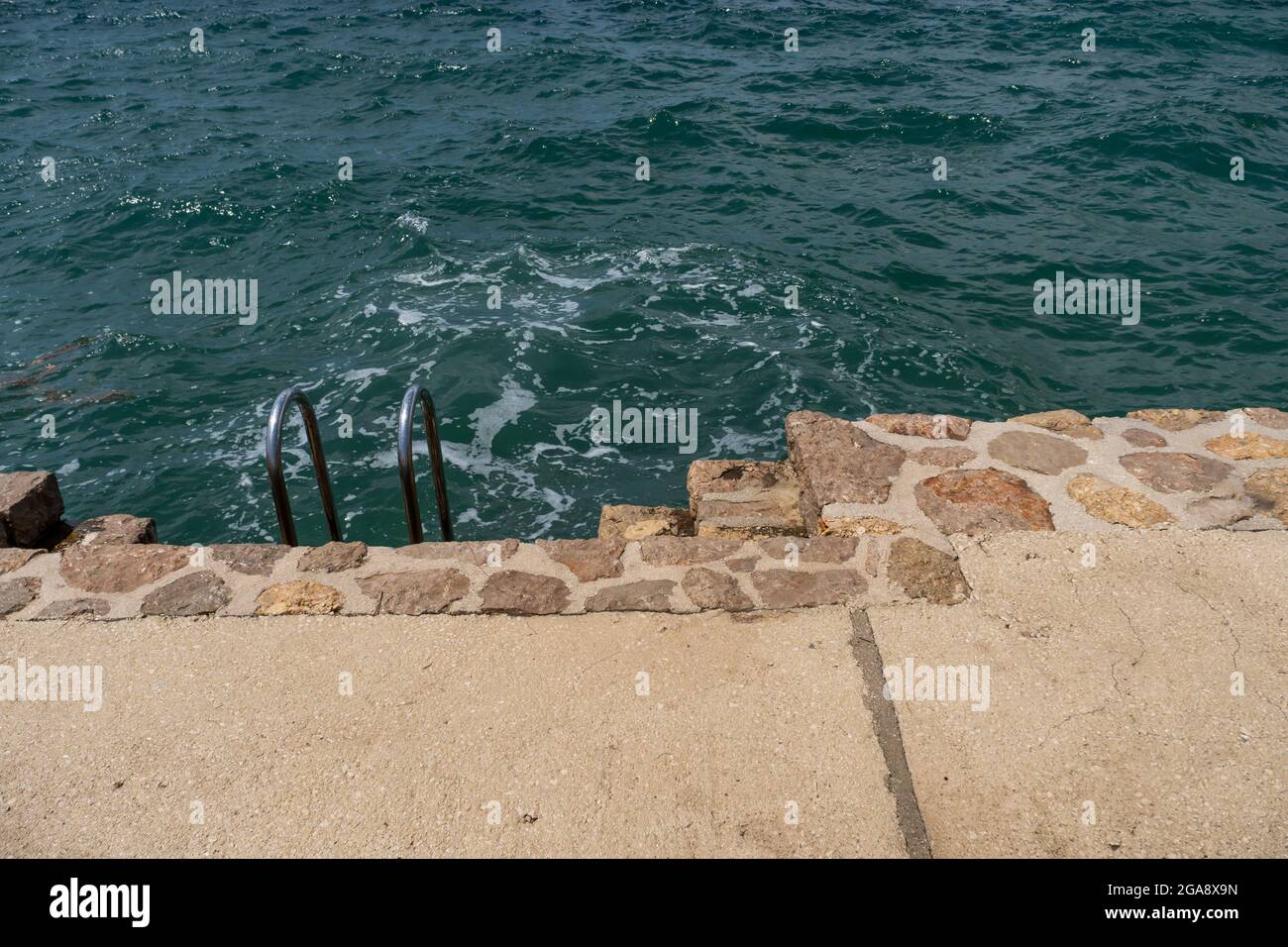 Stone steps and ladders hi-res stock photography and images - Alamy