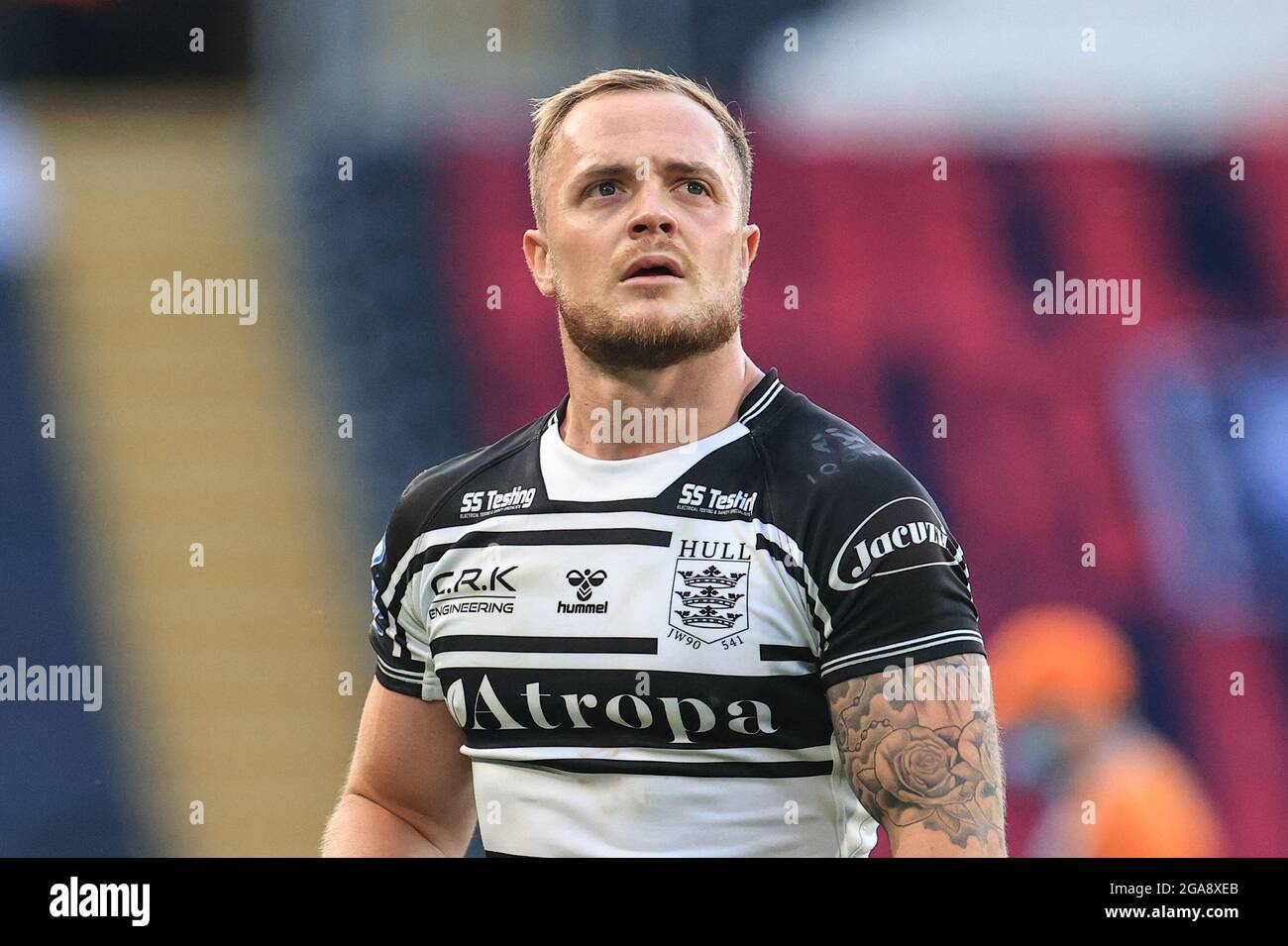 Adam Swift (21) of Hull FC during the game Stock Photo - Alamy