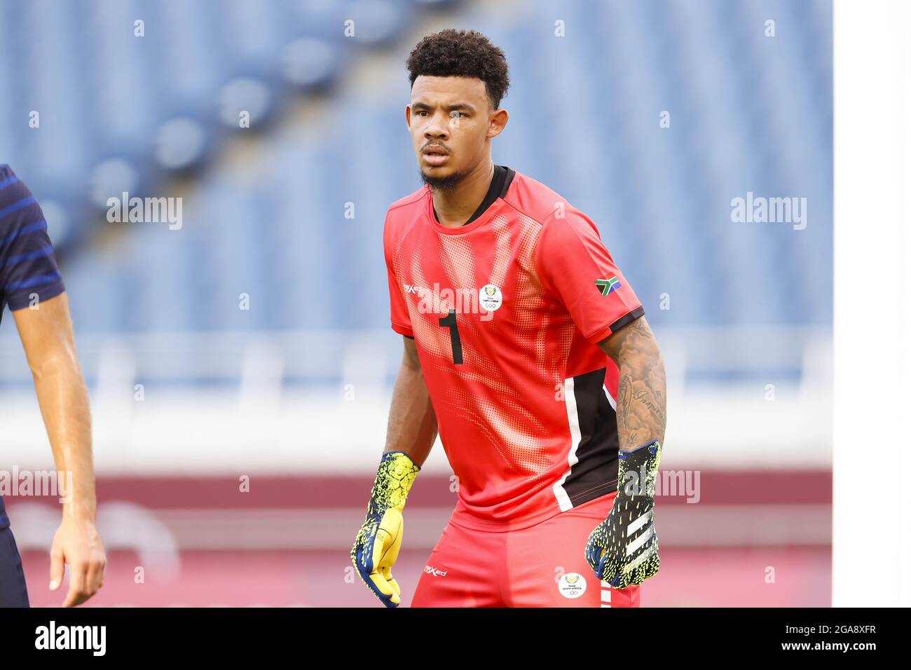 Ronwen WILLIAMS (RSA) during the Olympic Games Tokyo 2020, Football Men ...