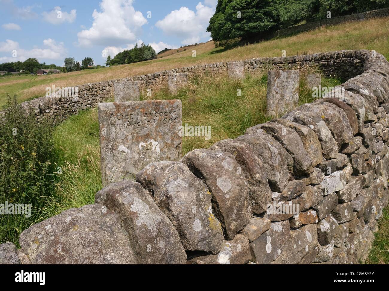 The Riley Graves commemorate the loss of an entire family during the ...