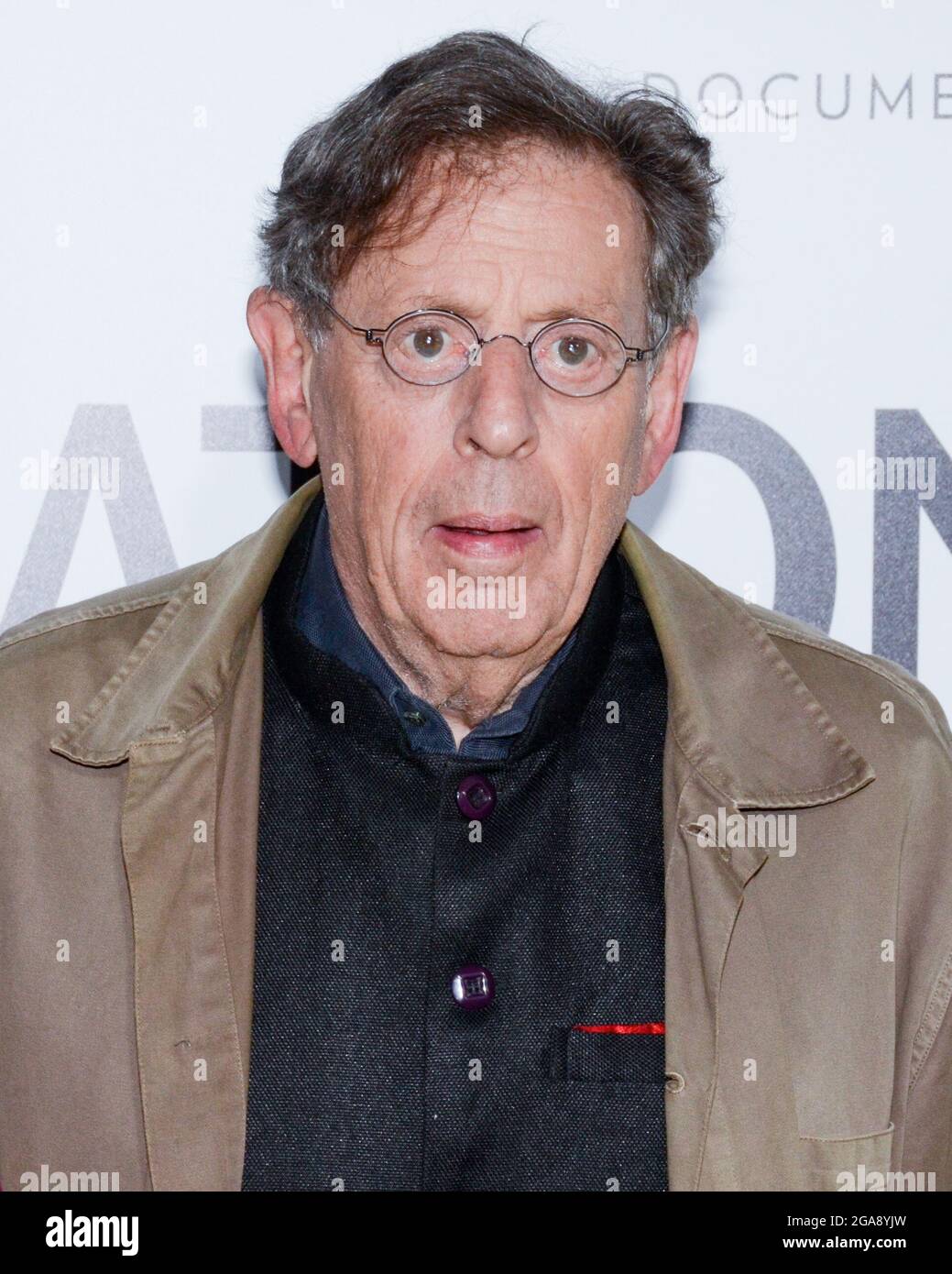 October 9, 2017, Hollywood, California, USA: Composer Philip Glass ...