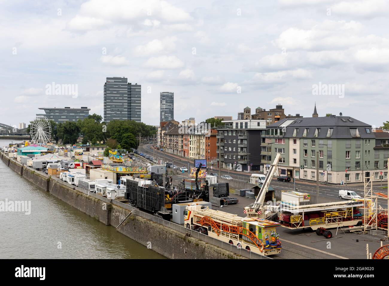 Modern architecture standing in middle of historical buildings in ...