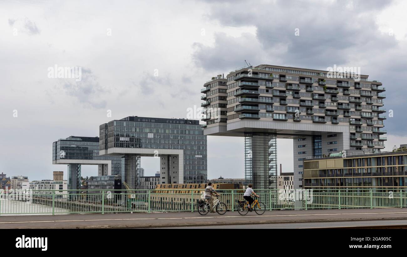 Modern architecture standing in middle of historical buildings in ...