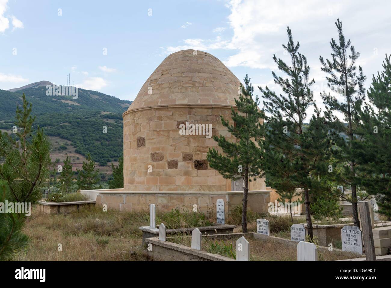 The Tomb of Dede Korkut (Korkut Ata), who wrote books on many subjects ...