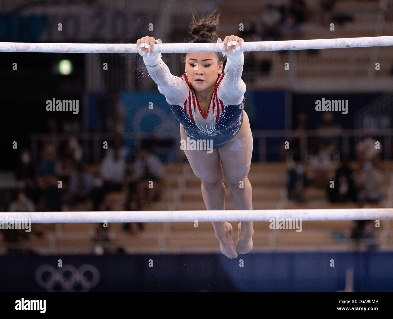 Tokyo, Kanto, Japan. 29th July, 2021. Sunisa Lee (USA) competes on the ...