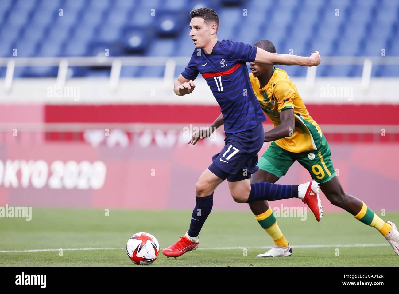 Anthony CACI (FRA) during the Olympic Games Tokyo 2020, Football Men's ...