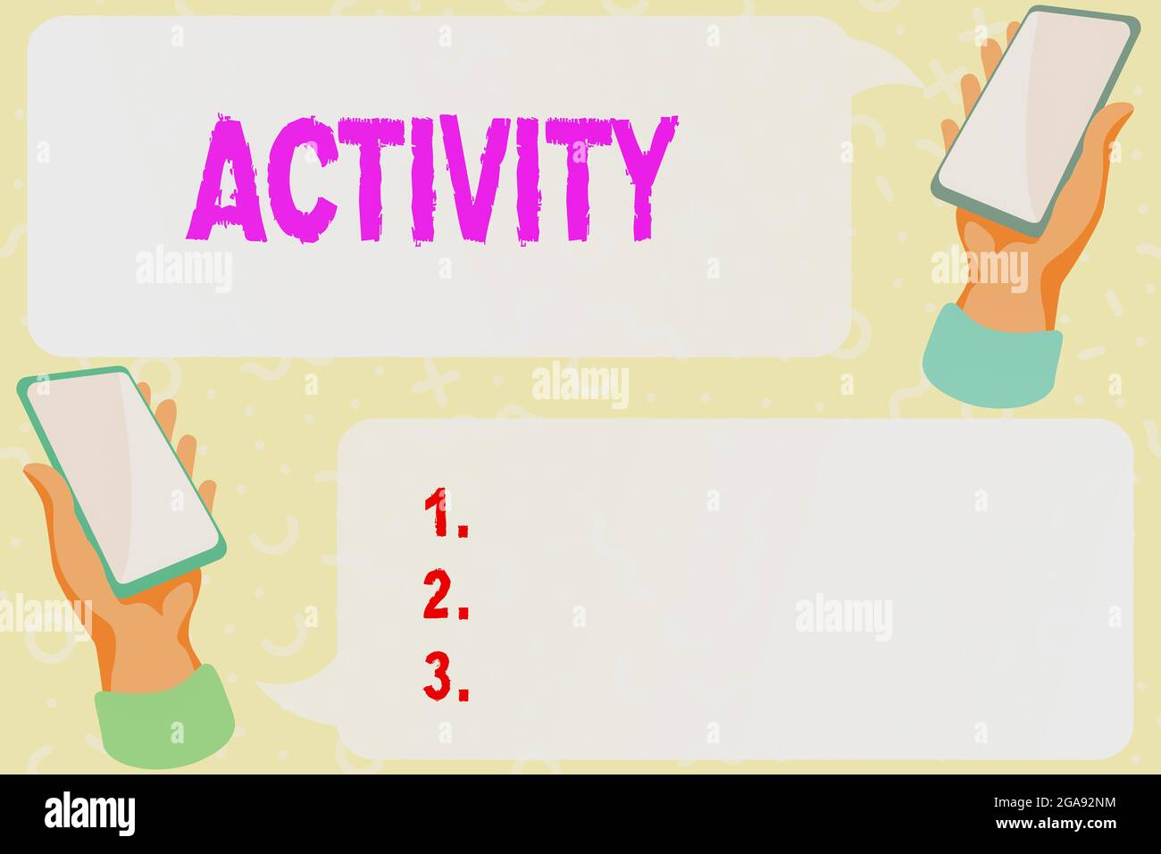 Sign displaying Activity. Business showcase the condition where many ...