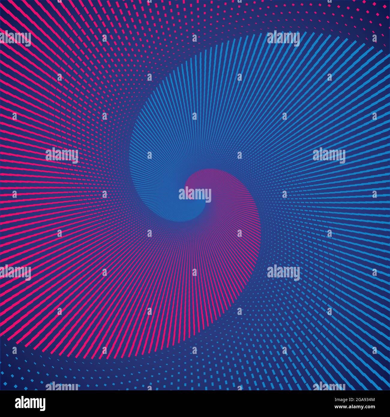 Abstract Lines Made of Geometric Patterns, Auxiliary Graphic Element ...