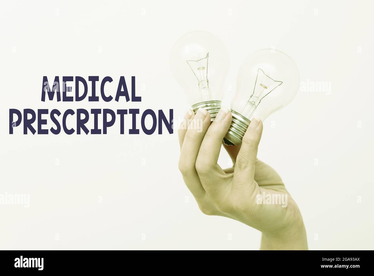 Text showing inspiration Medical Prescription. Word for details of the ...