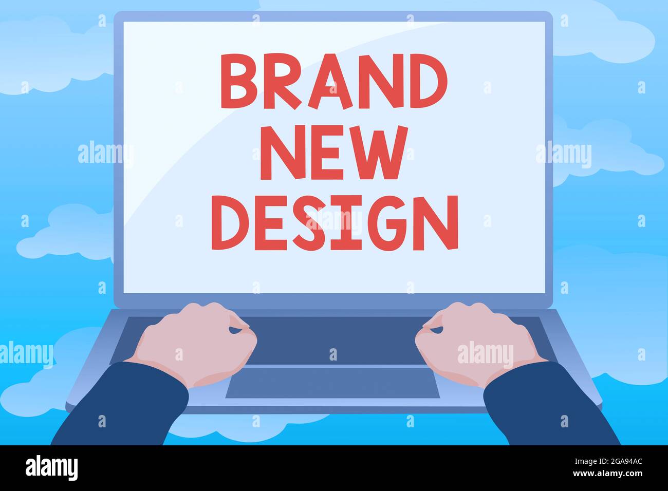 Inspiration showing sign Brand New Design. Conceptual photo ...