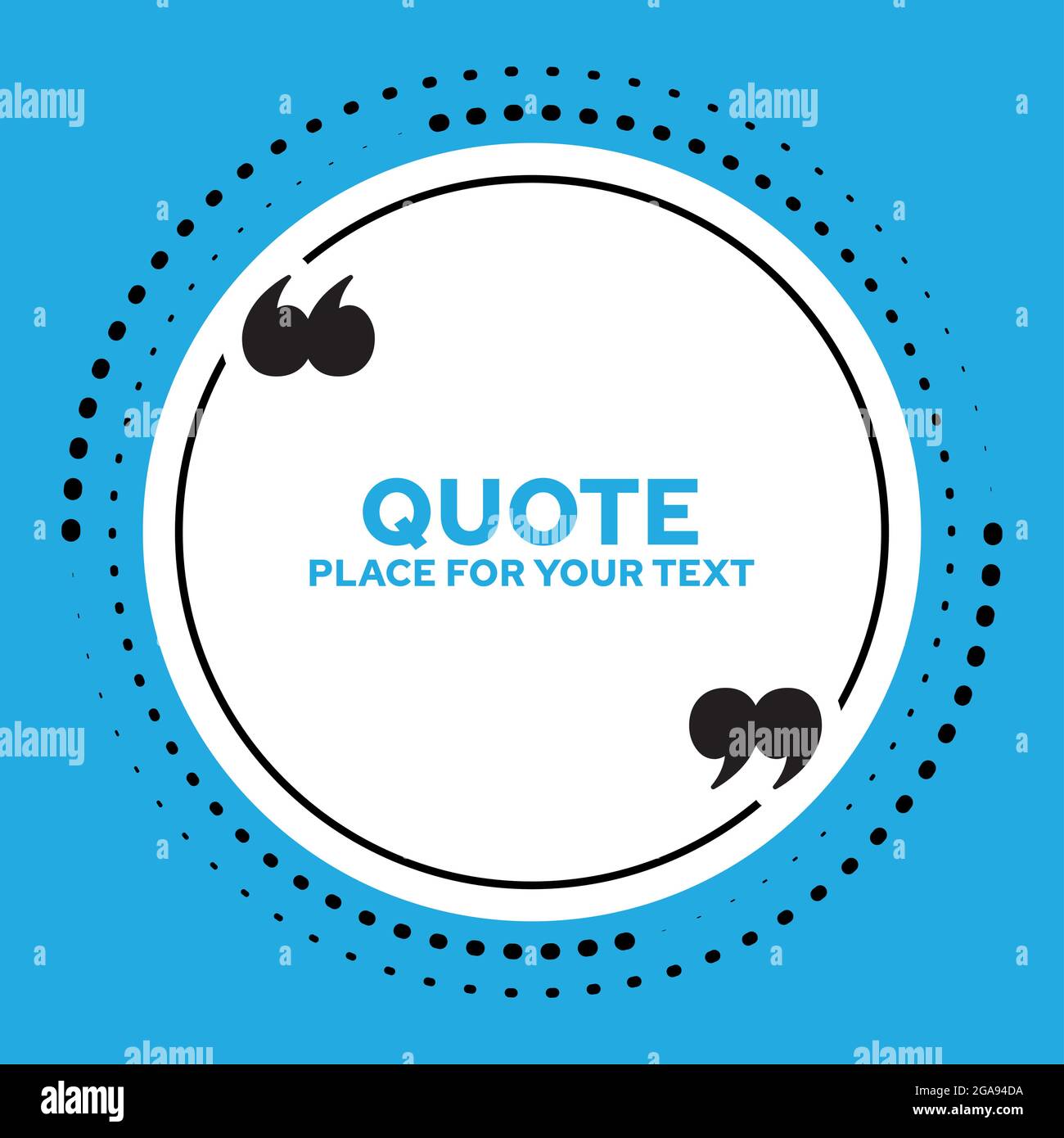 Quotation Text Writing Area in Quotation, Citation Writing Template ...