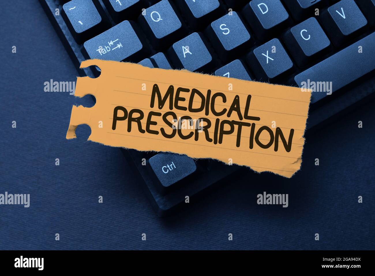 Inspiration showing sign Medical Prescription. Business showcase ...