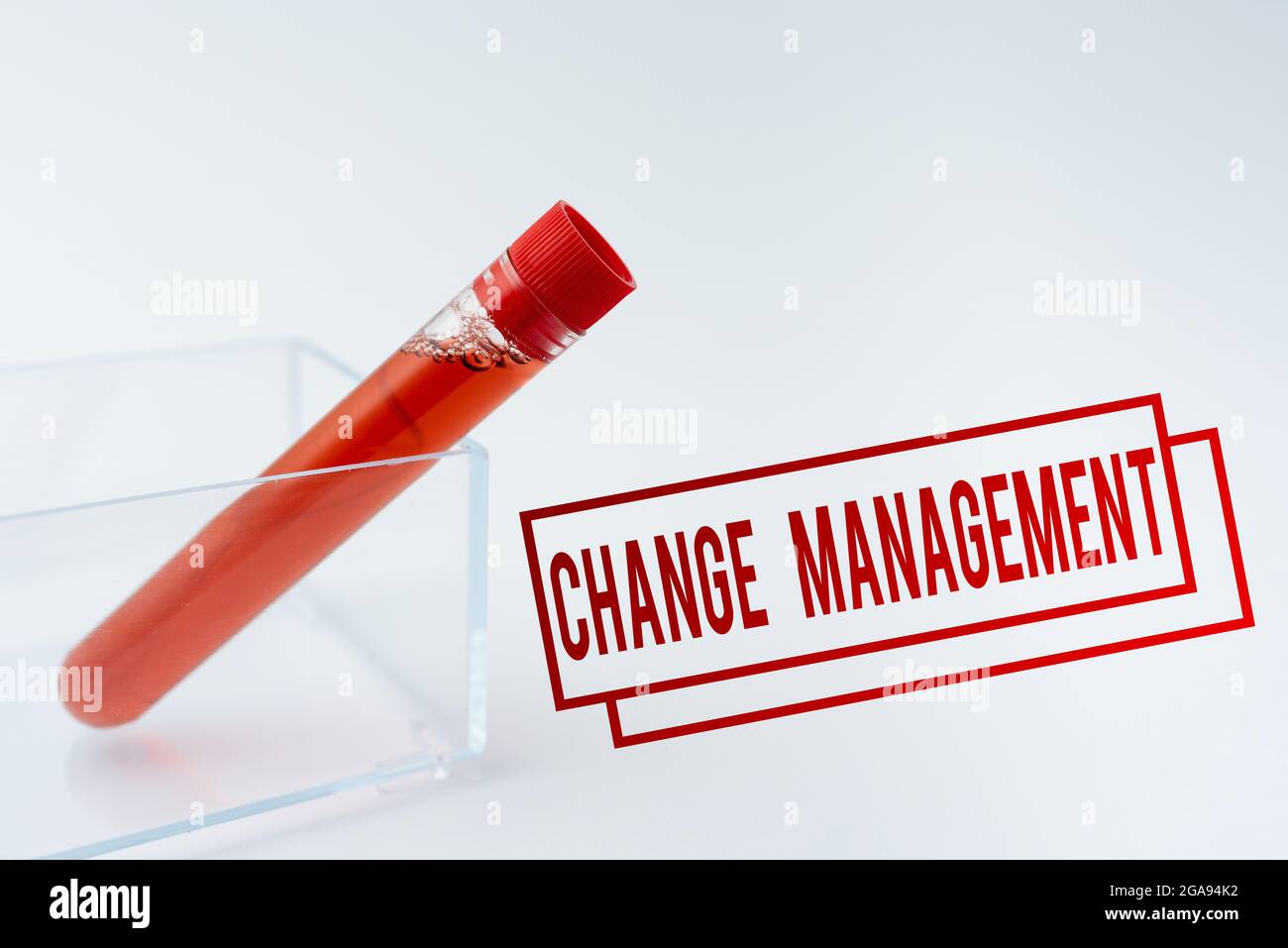 Text showing inspiration Change Management. Business showcase ...