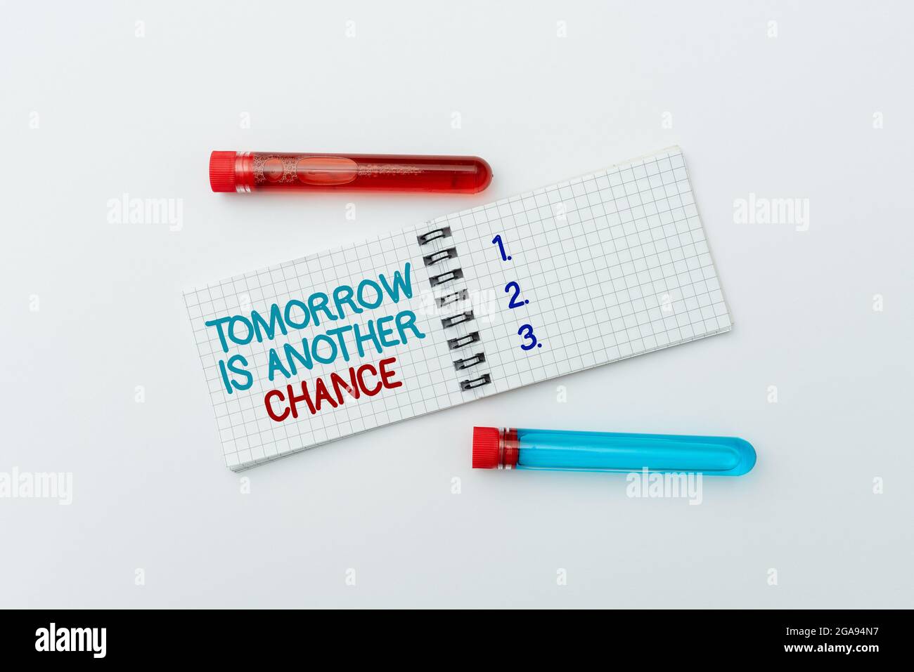 Writing displaying text Tomorrow Is Another Chance. Word Written on ...