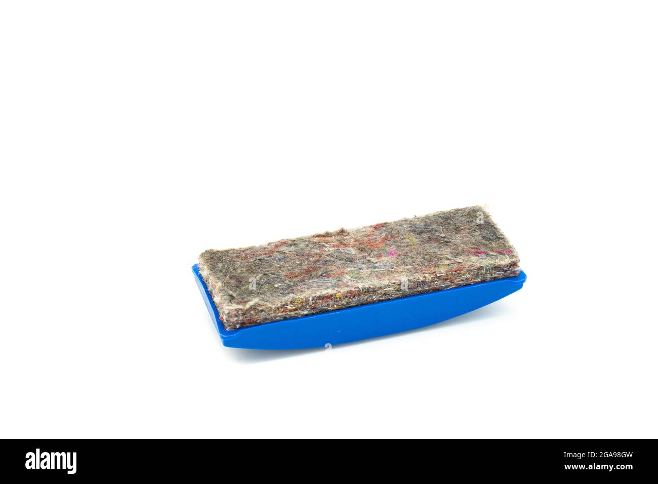 Marker eraser for a whiteboard isolated on a white background Stock ...