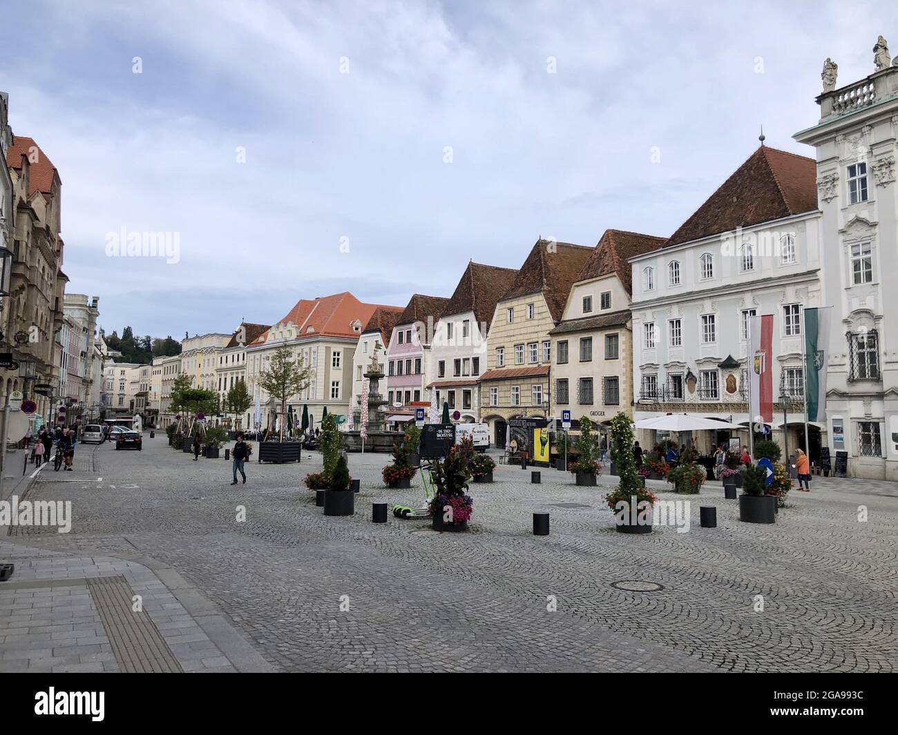 Town square steyr upper austria hi-res stock photography and images - Alamy