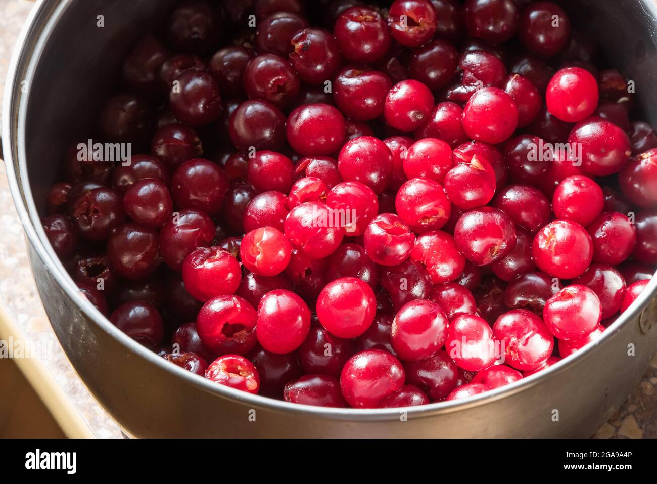 Pitted cherries hi-res stock photography and images - Alamy