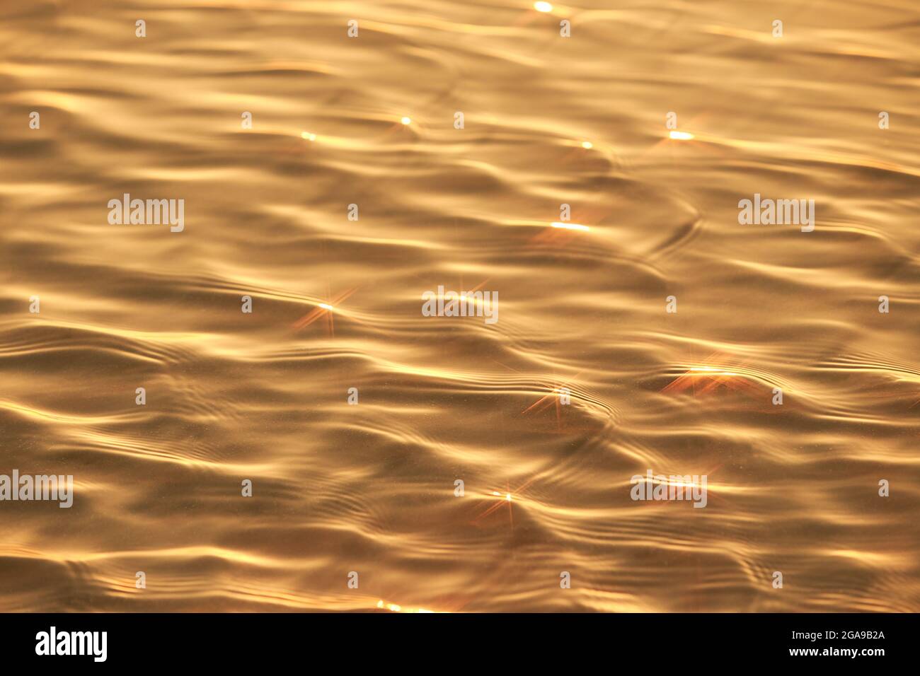 Texture of glitter water and soft waves. sparkling in water ...